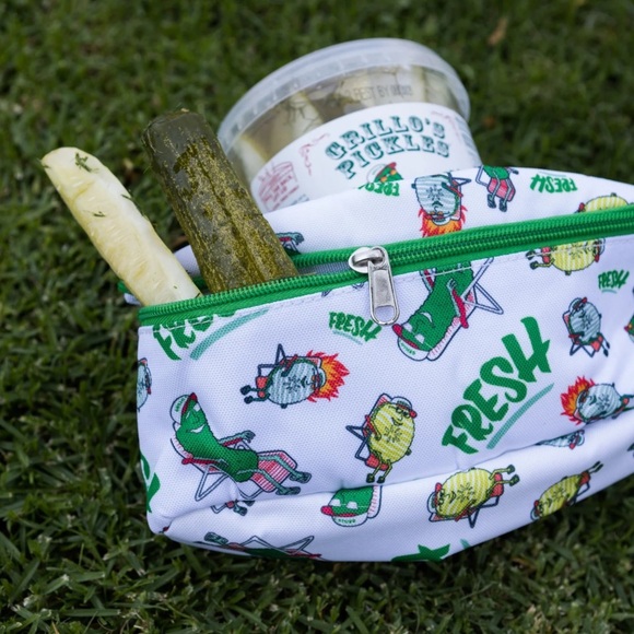 grillo’s pickles | Bags | Grillos Pickles Fanny Pack Green And White ...